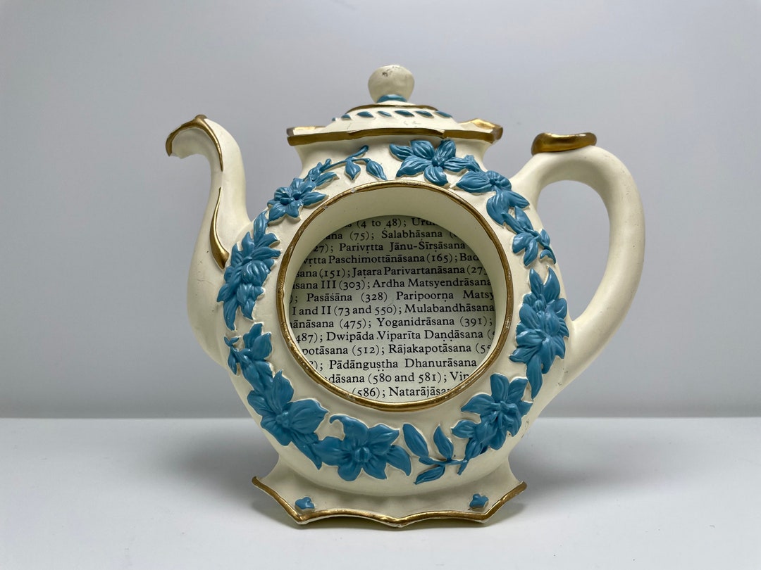 Small White and Blue Floral Teapot Photo Frame - Etsy