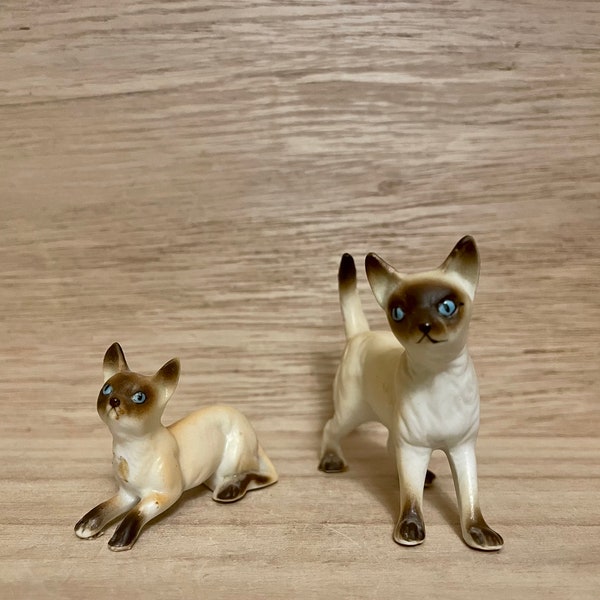 Siamese Cat Statue - Etsy