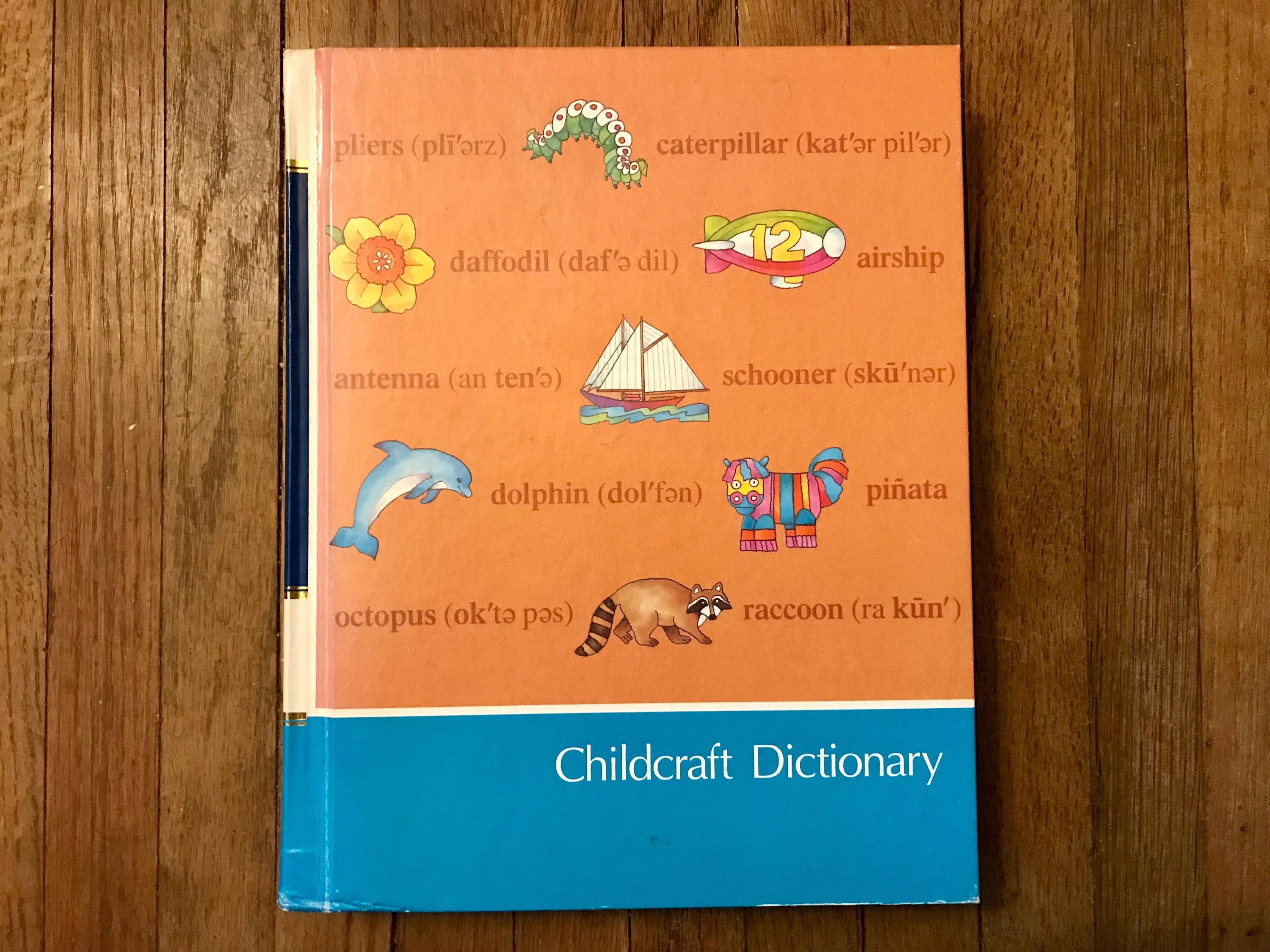 Vintage Childcraft Dictionary, 1993 Hardcover - Etsy