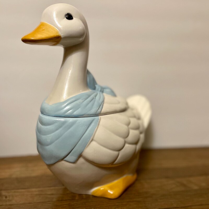 Goose Cookie Jar - Etsy
