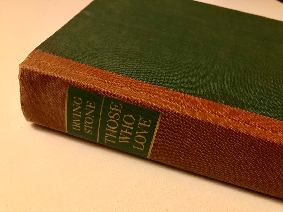 Those Who Love, Irving Stone Signed First Editon 1965 - Etsy