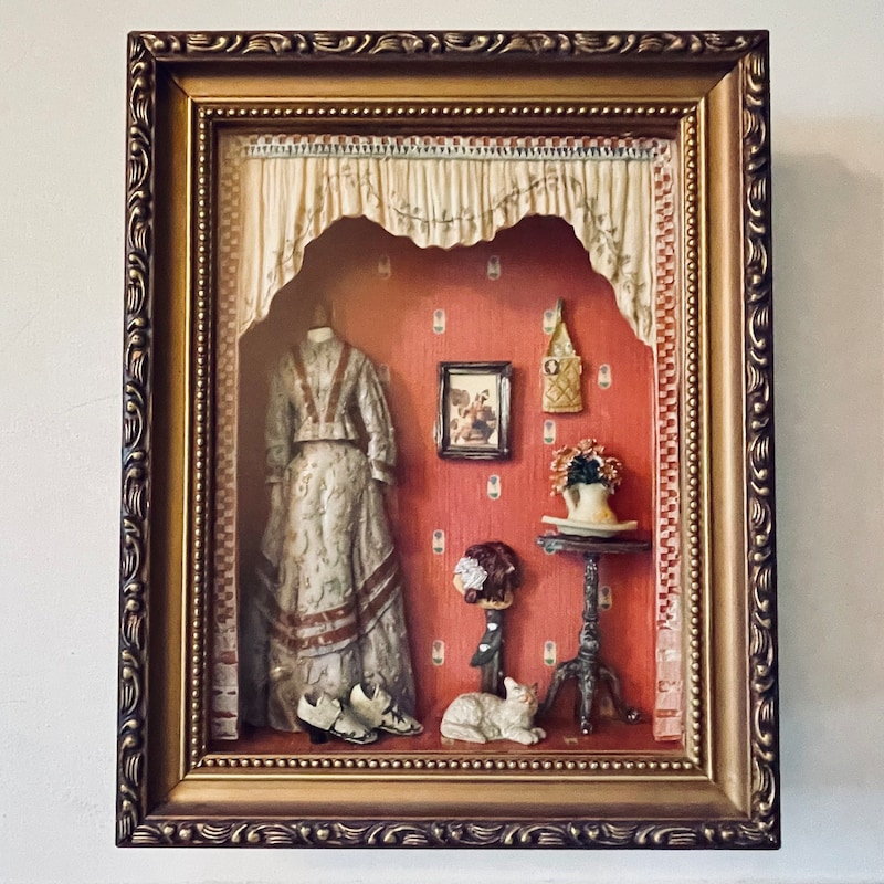 Vintage Shadow Box - Etsy