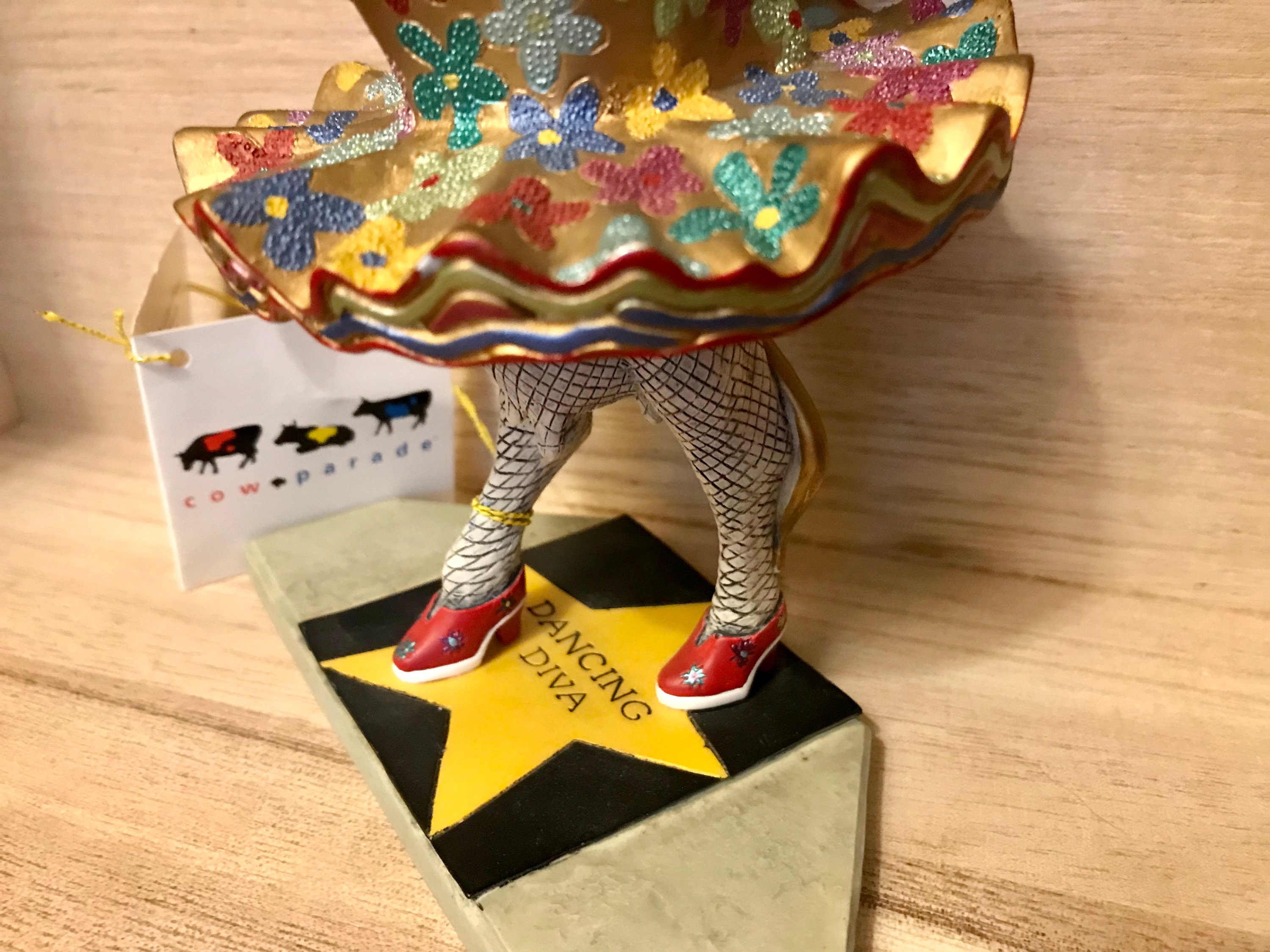 Cow Parade Dancing Diva Vintage 2001 - Etsy