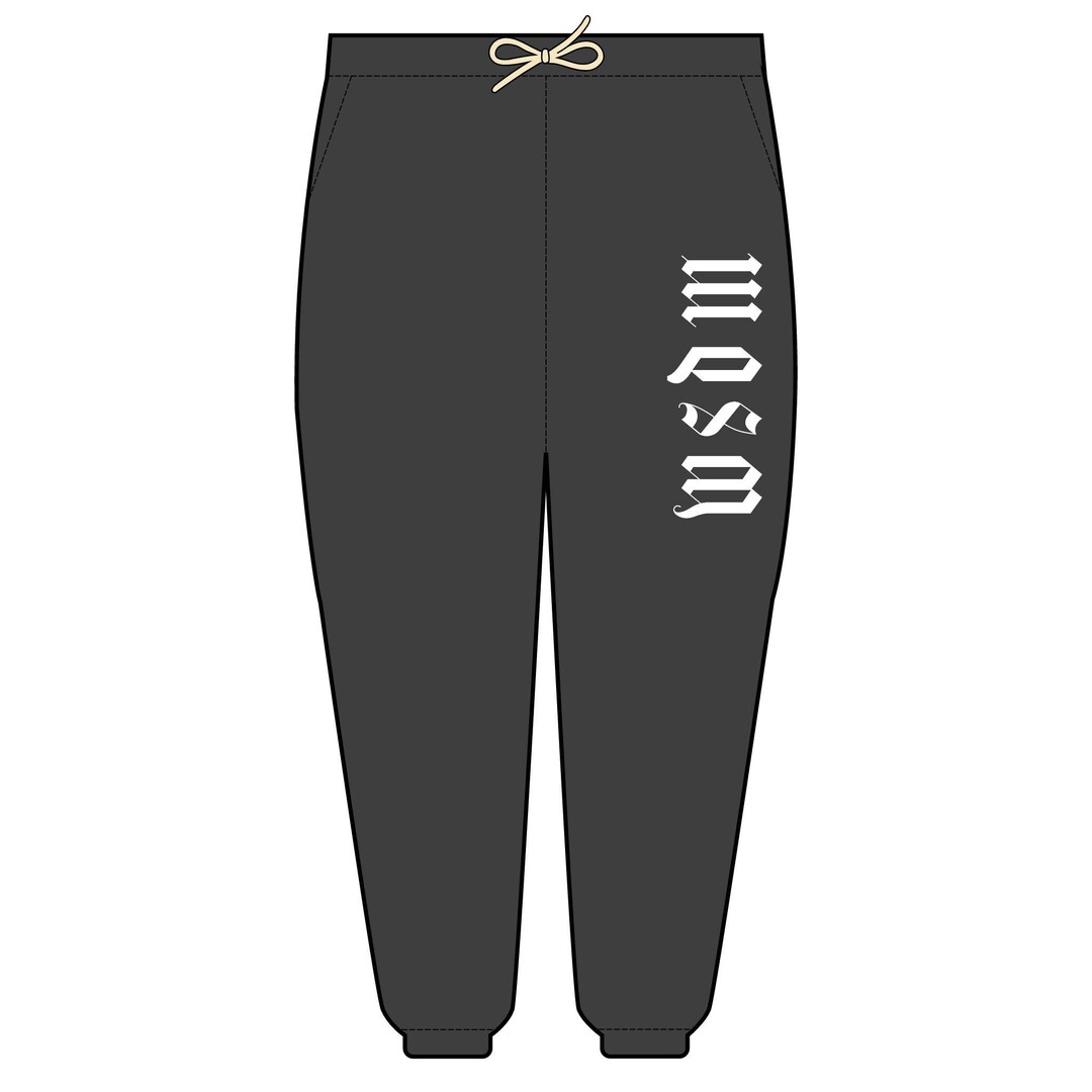 WSDM Wisdom Logo Sweatpants, Lightweight Fleece Unisex Pants, Comfy ...