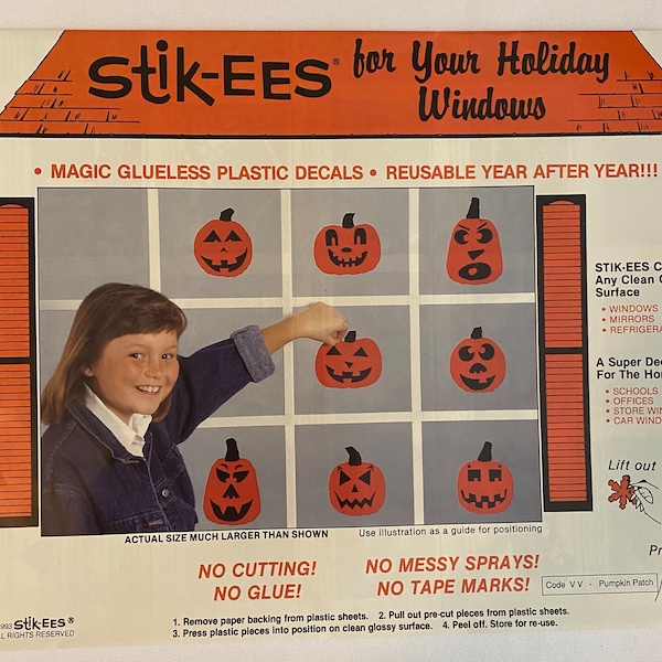 Halloween Window Decal - Etsy