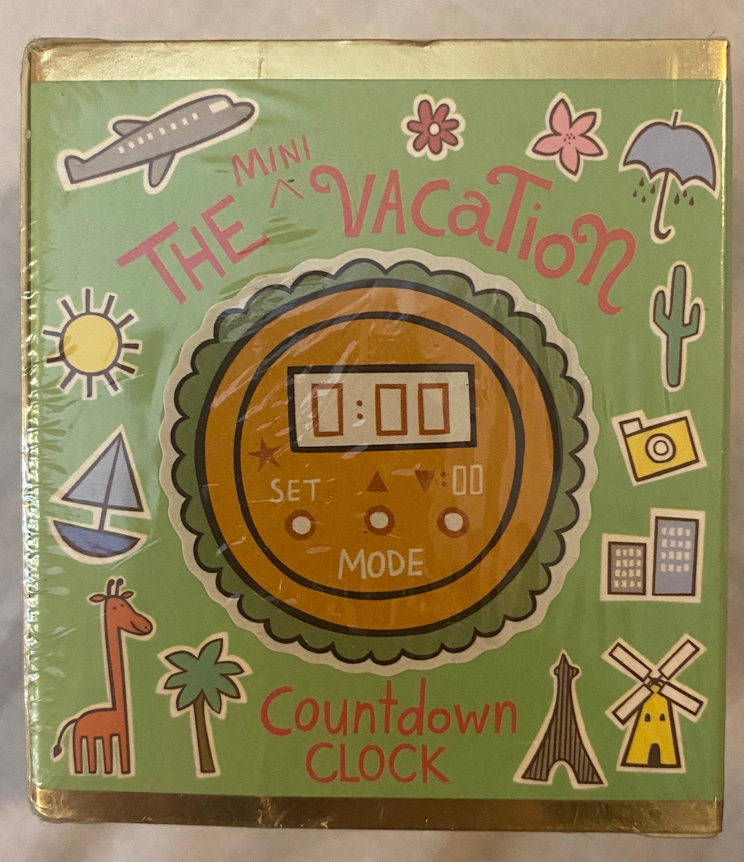 Mini Vacation Countdown Clock: Count the Weeks, Days, And/or Hours ...