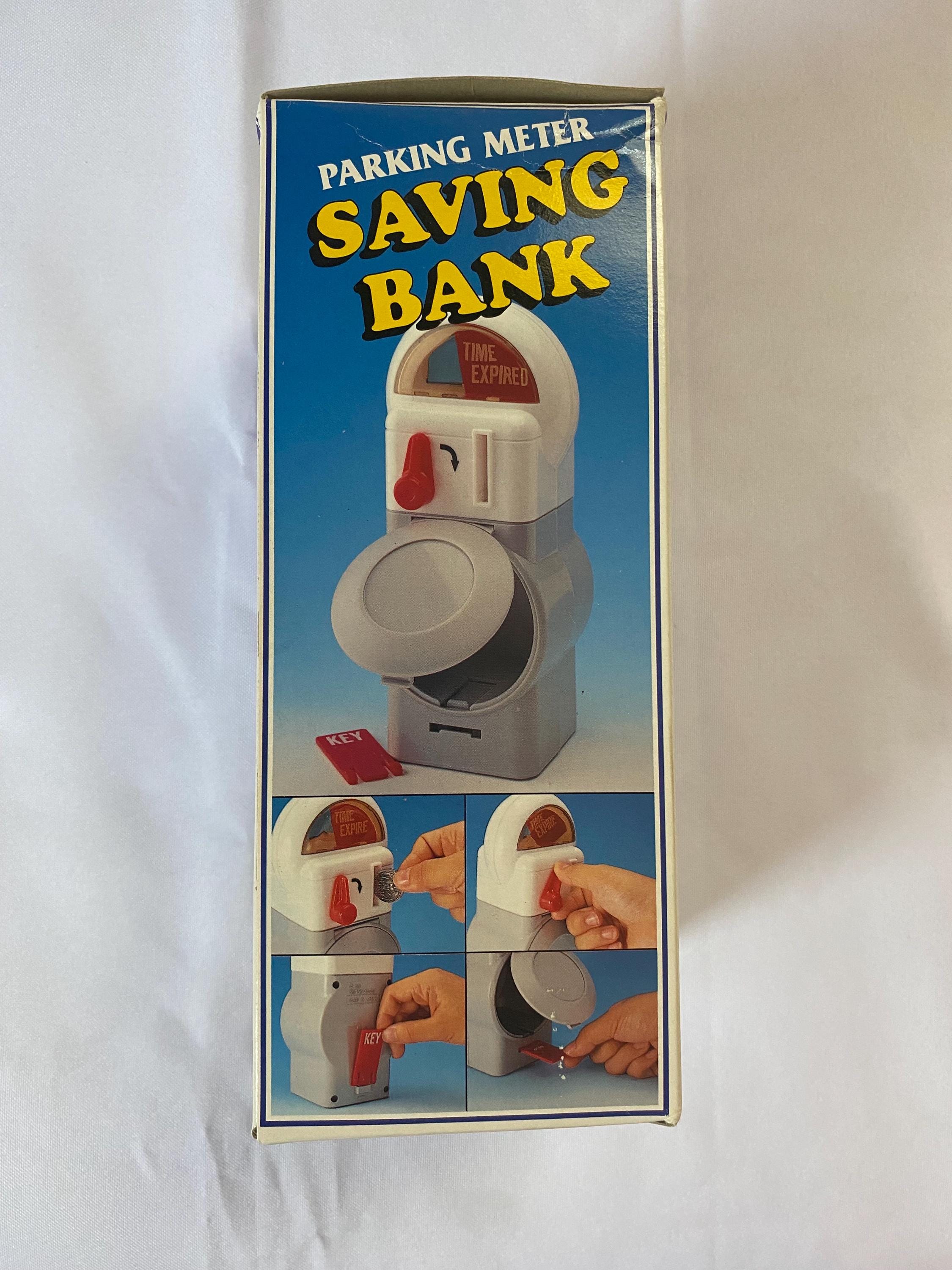 Parking Meter Savings Bank (piggy) Kids Vintage Coin Saver With Key ...