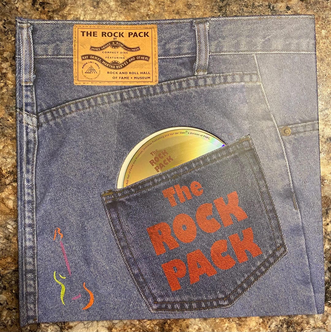 Vintage Book “ the Rock Pack” 1997 Rock & Roll Hall of Fame+ Museum ...