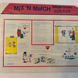 Happy Birthday Decorations 17” Clown Vintage Stik-ees Vinyl Decals ...