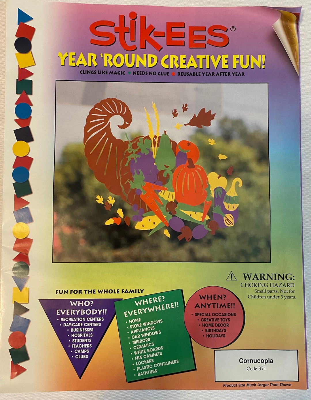 Thanksgiving Fall Decorations Cornucopia With Lots of Fruits & Veggies ...