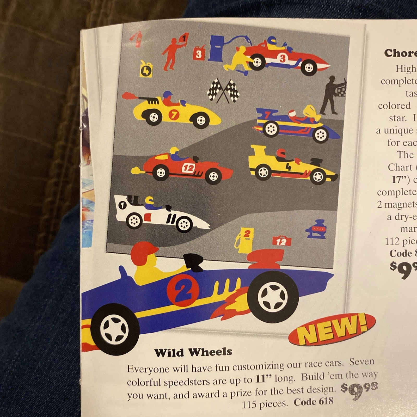 Wild Wheels Customized Race Cars Vintage Stik-ees Vinyl Decals Window ...