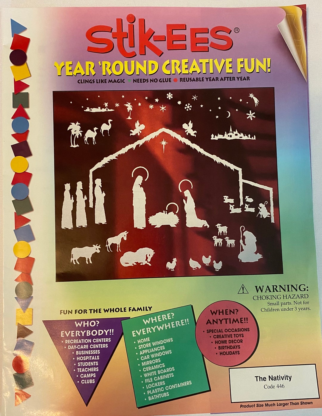 Christmas Decorations Nativity Complete Holy Family With Baby Jesus ...