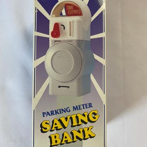 Parking Meter Piggy Bank - Etsy
