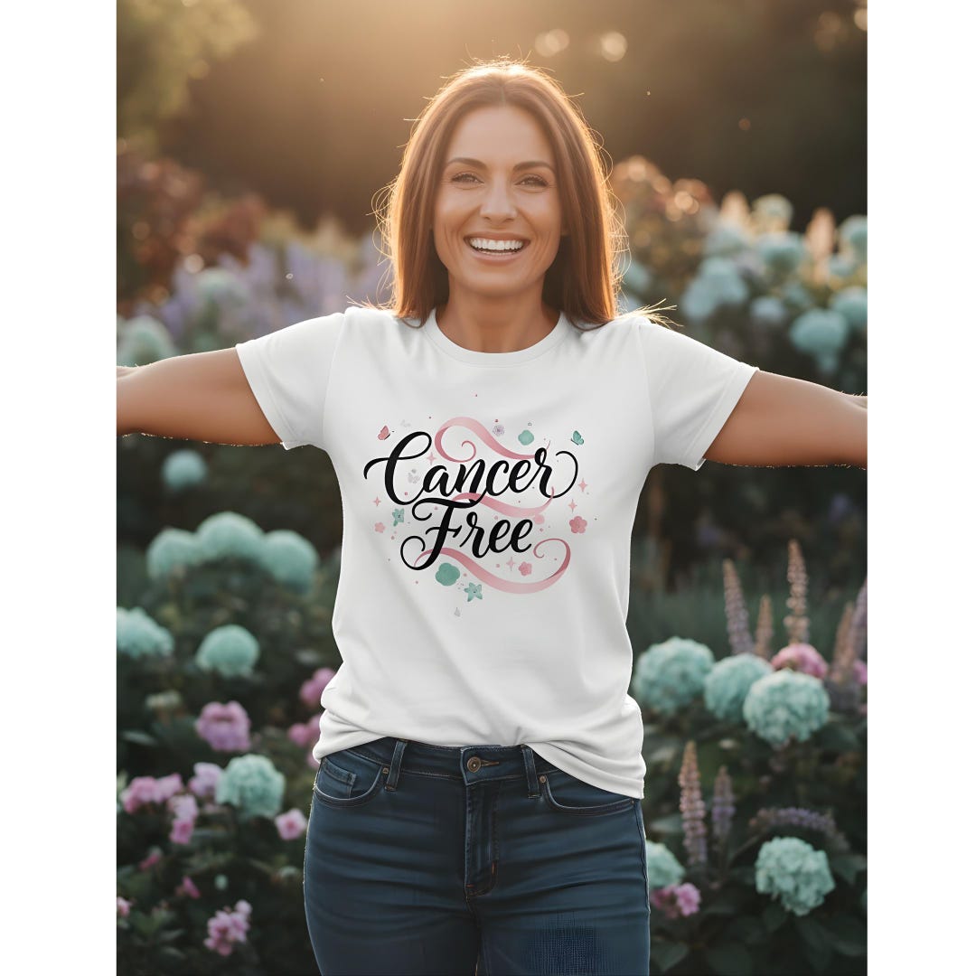 Personalized Cancer Shirt Motivational Thinking of You Gift Graphic Tee ...
