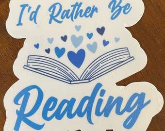 Goofy Reading Sticker - Etsy