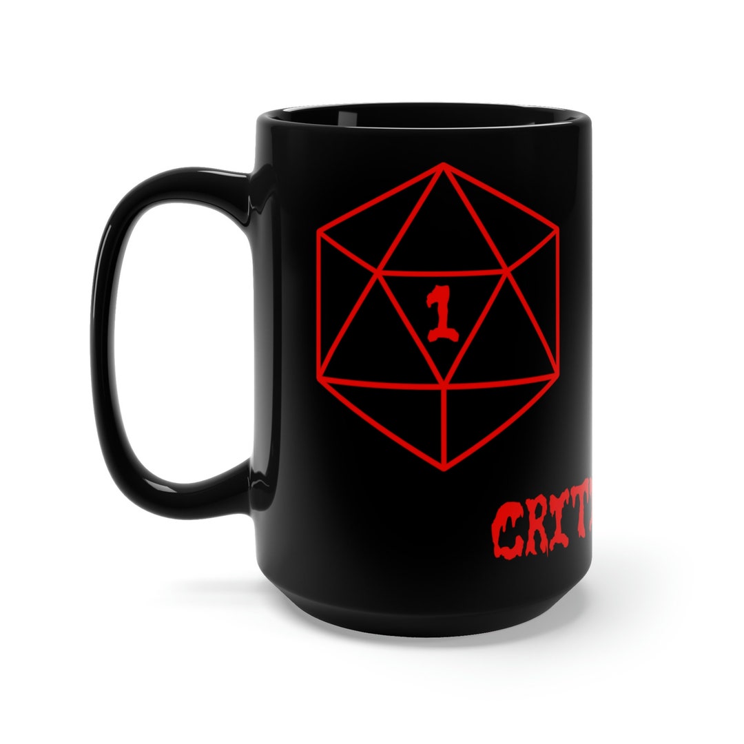 Dnd Inspired Critical Failure Mug - Etsy