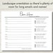 Open House Sign in Sheet | Landscape Orientation | Edit Canva Template ...