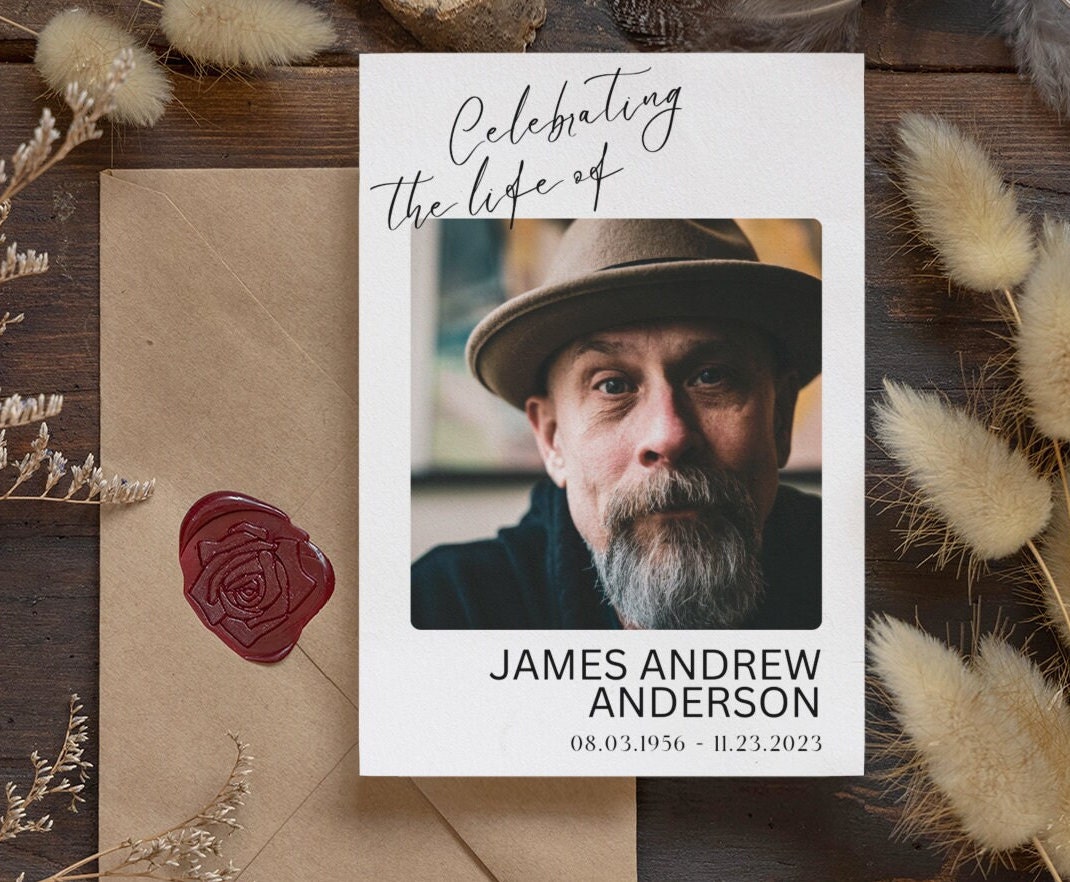 Catholic MASS Funeral Template for Men or Women| 4 Page Booklet Program ...