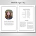 CATHOLIC Funeral Program Template 4 Page Booklet Format Editable in ...