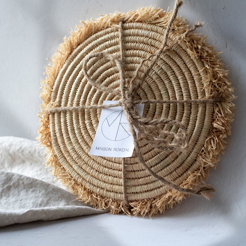 Raffia Placemat - Etsy