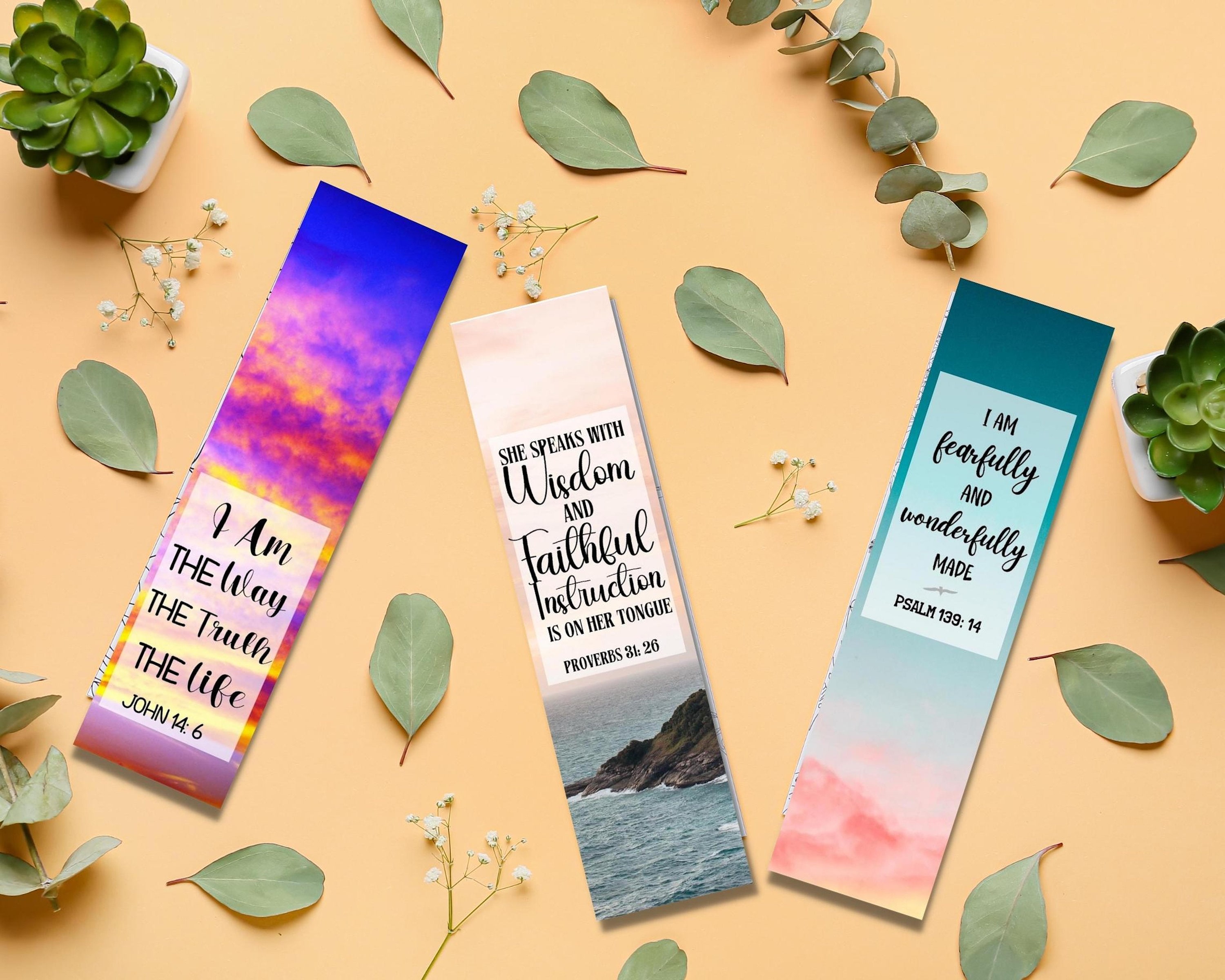 Noahs Ark Bible Verse Printable Bookmarks