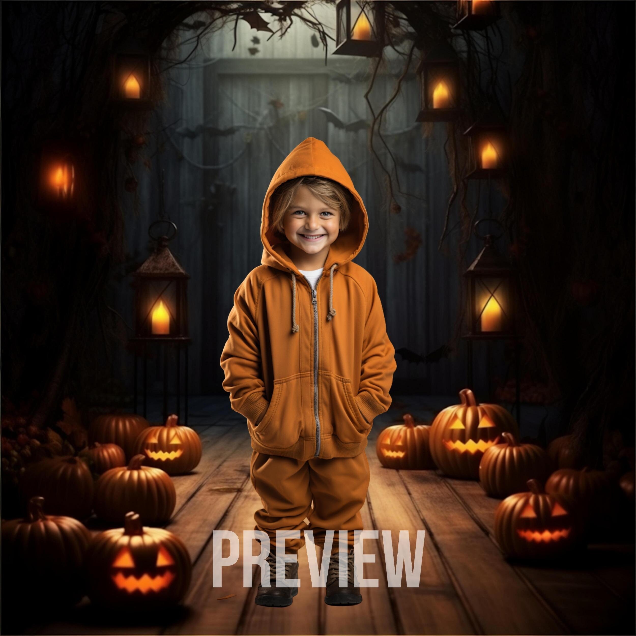 Halloween Digital Backdrops & Backgrounds, Overlays Fine Art ...