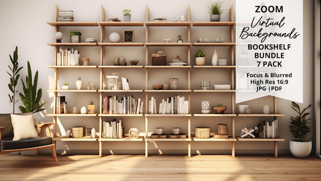 Virtual Zoom Backgrounds, Professional Digital Backdrops for Zoom ...