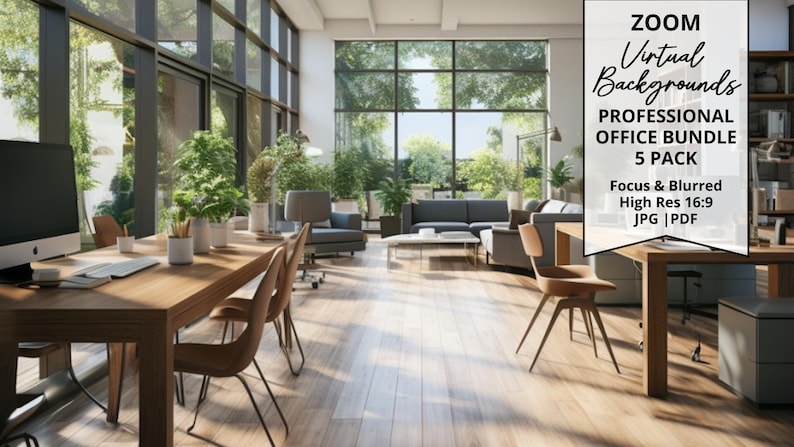 Zoom Backgrounds, Virtual Digital Streaming Backdrops for Zoom Meetings ...