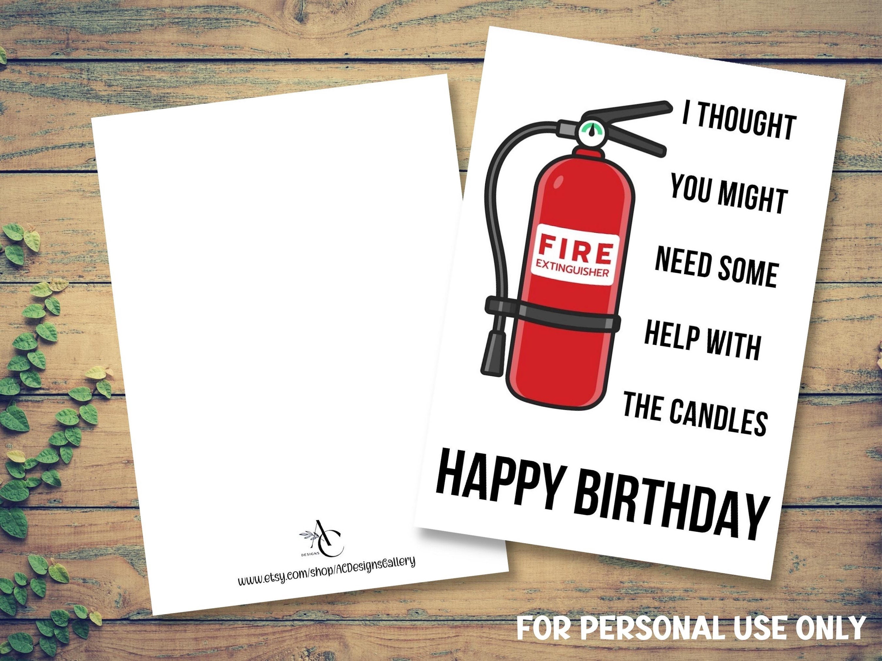 Printable Birthday Card, Funny Printable Card With Printable Envelope ...