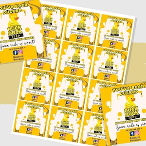 Printable Jeep Duck Tags for Jeep Wrangler, Gladiator, and Ducking ...