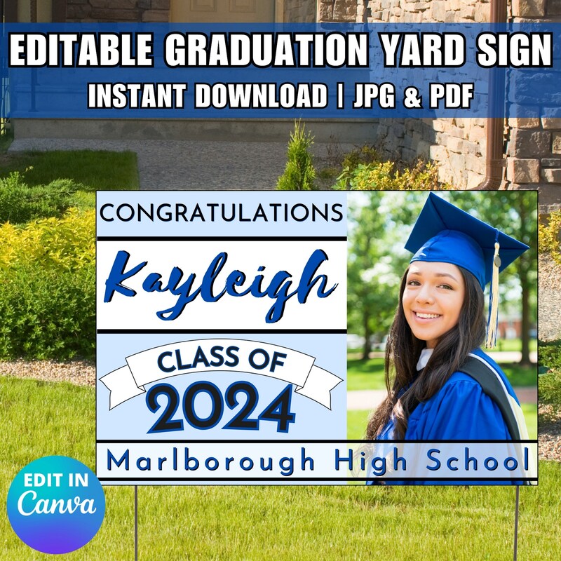 Graduation Yard Sign - Etsy