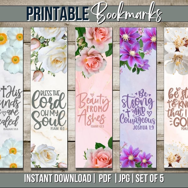 Beatitudes Bookmark - Etsy