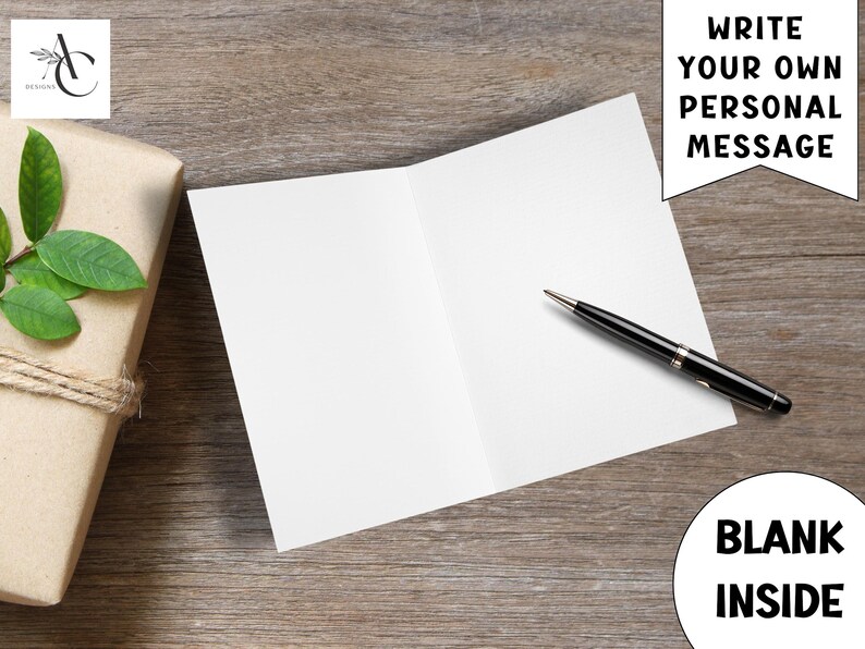 Printable Birthday Card, Funny Printable Card With Printable Envelope ...