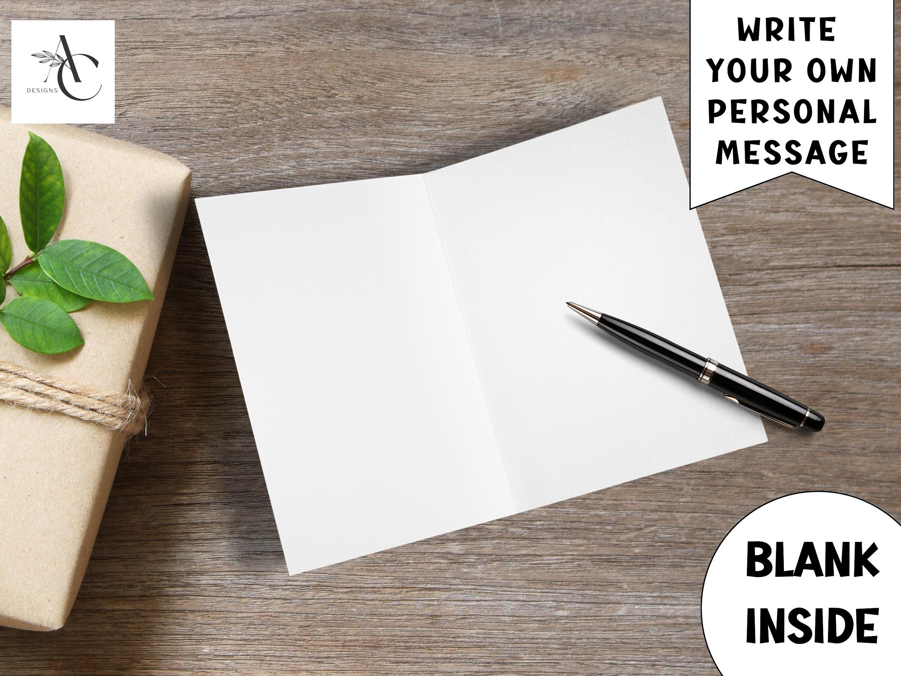 Printable Birthday Card, Funny Printable Card With Printable Envelope ...