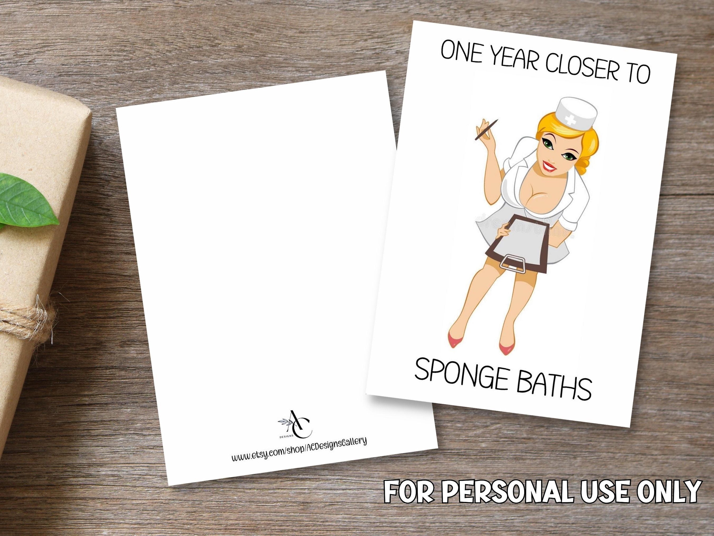 Printable Birthday Card, Funny Printable Card With Printable Envelope ...
