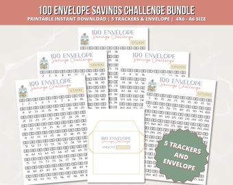 Money Savings Challenge Binder - Etsy