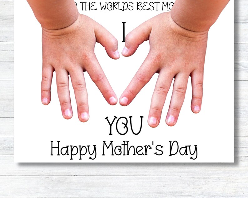 Mothers Day Handprint Printable Craft, Printable Mothers Day Keepsake ...