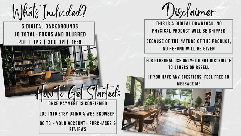 Zoom Backgrounds, Virtual Digital Streaming Backdrops for Zoom Meetings ...