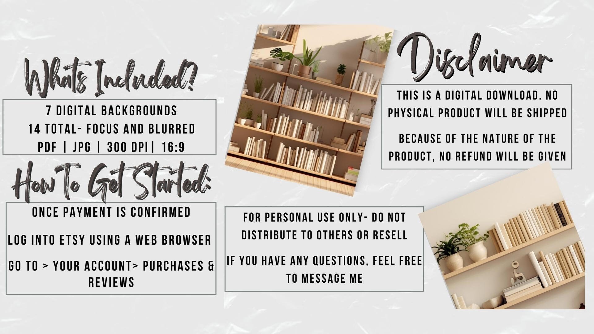 Virtual Zoom Backgrounds, Professional Digital Backdrops for Zoom ...