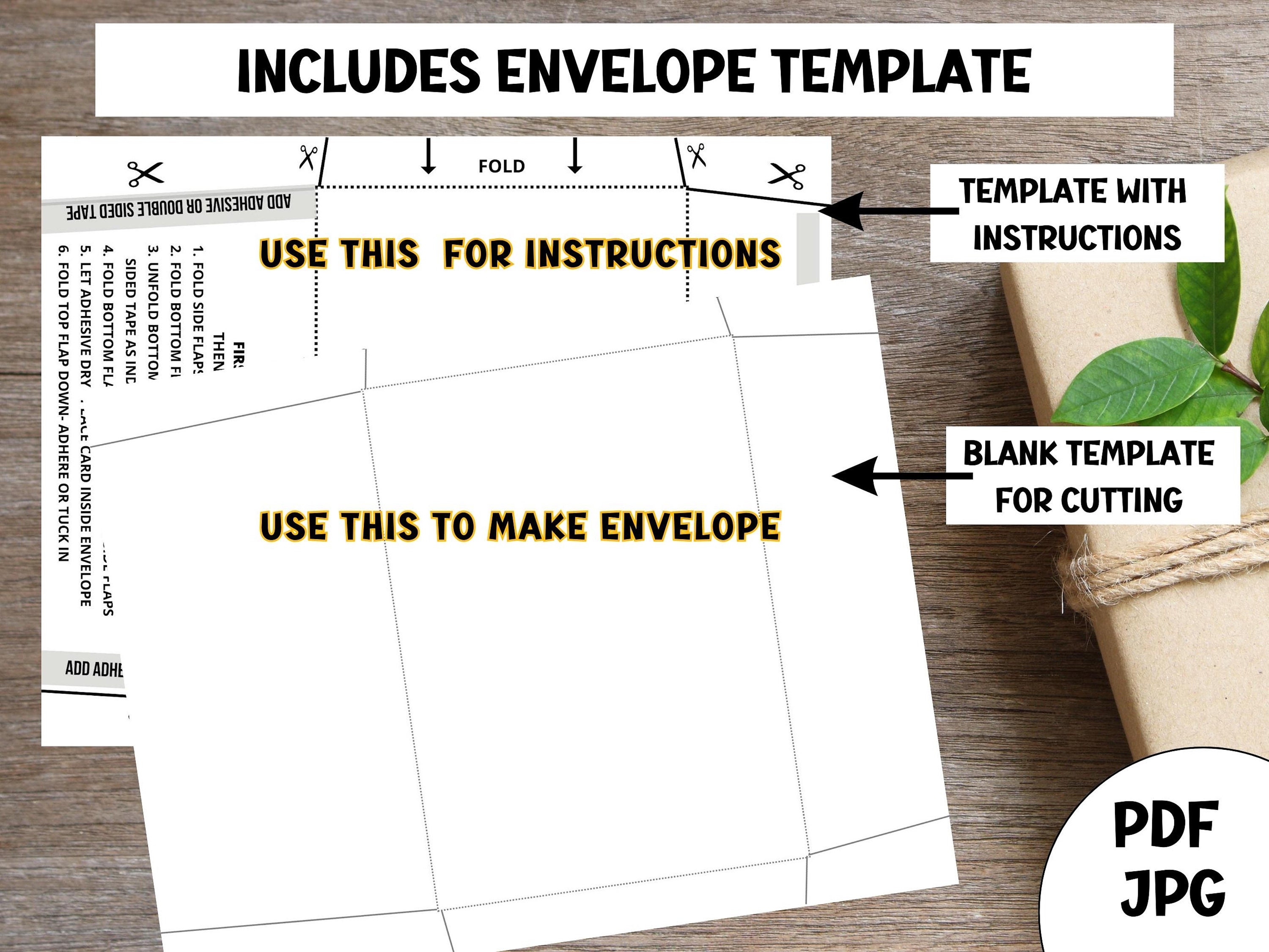 Printable Birthday Card, Funny Printable Card With Printable Envelope ...