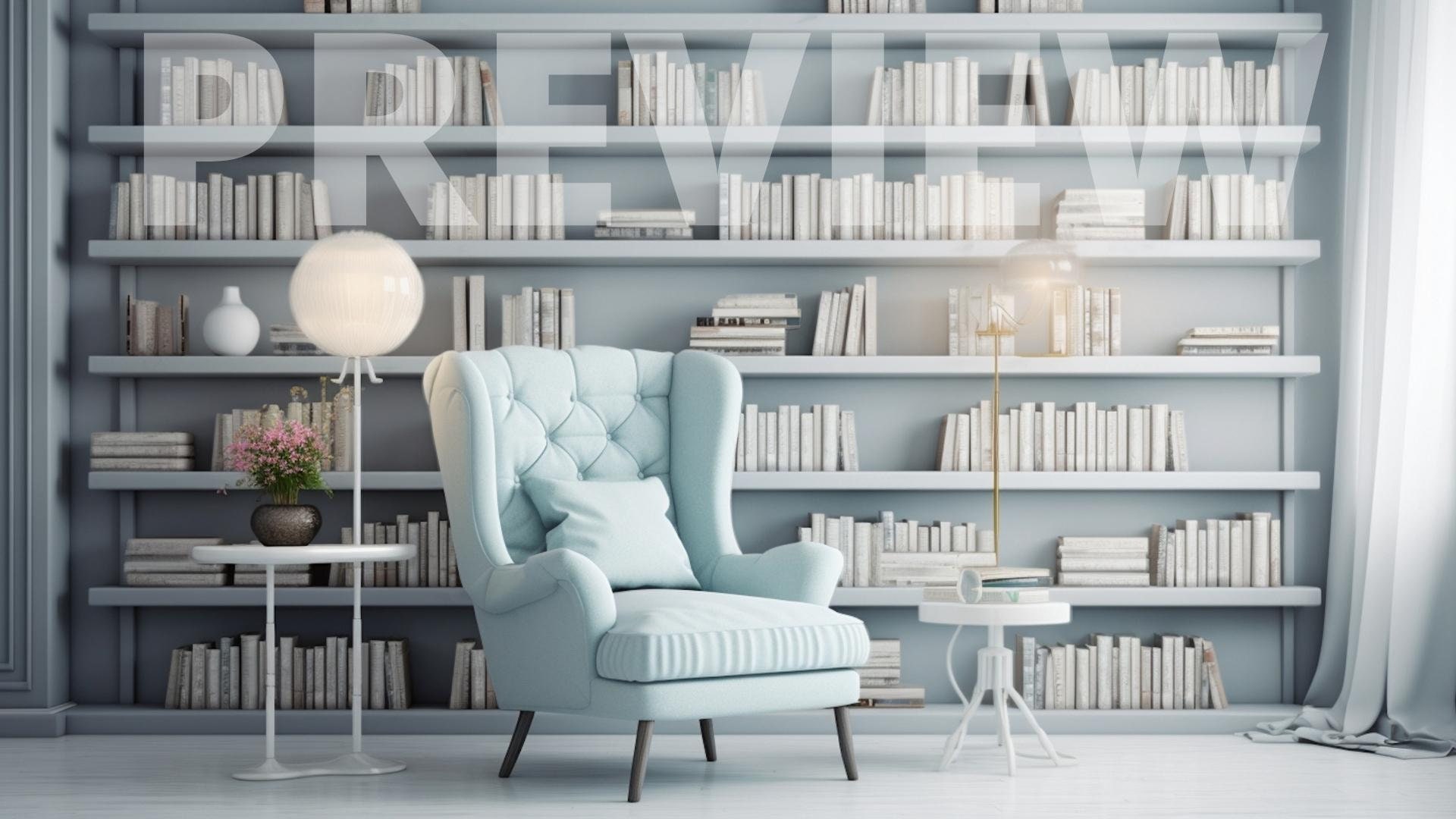 Virtual Zoom Background, Professional Zoom Backdrops for Home Office ...