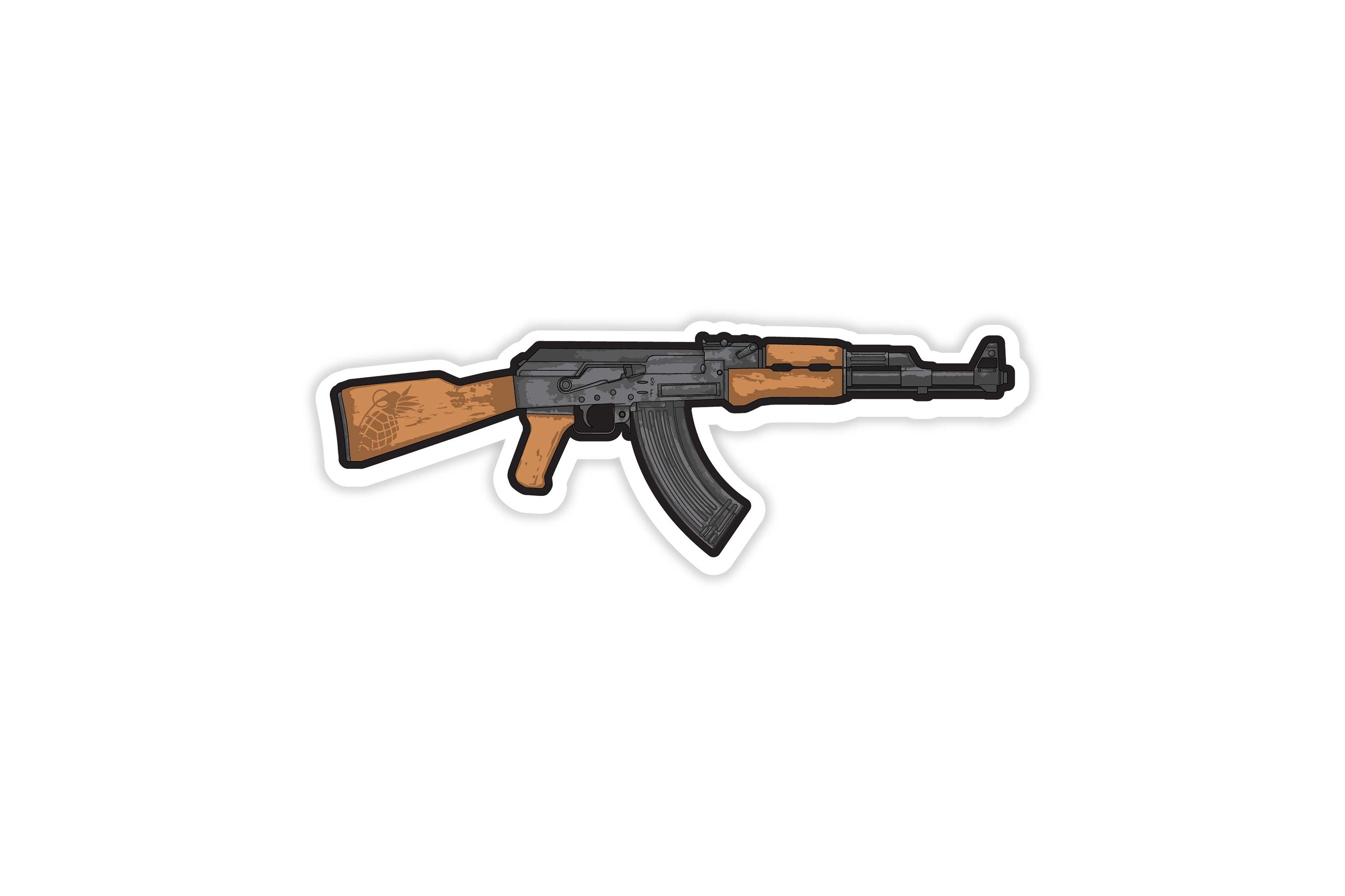 AK-47 Sticker (lord of War) - Etsy