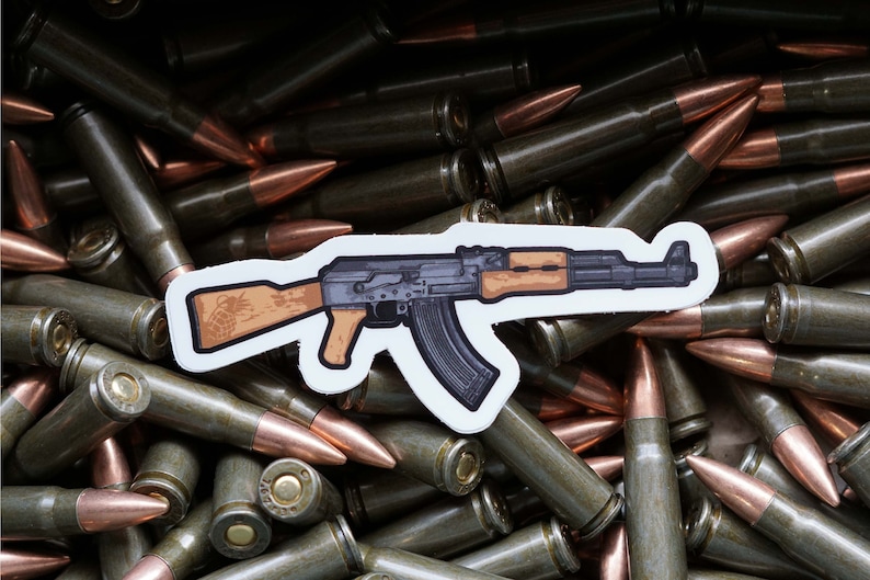 AK-47 Sticker (lord of War) - Etsy