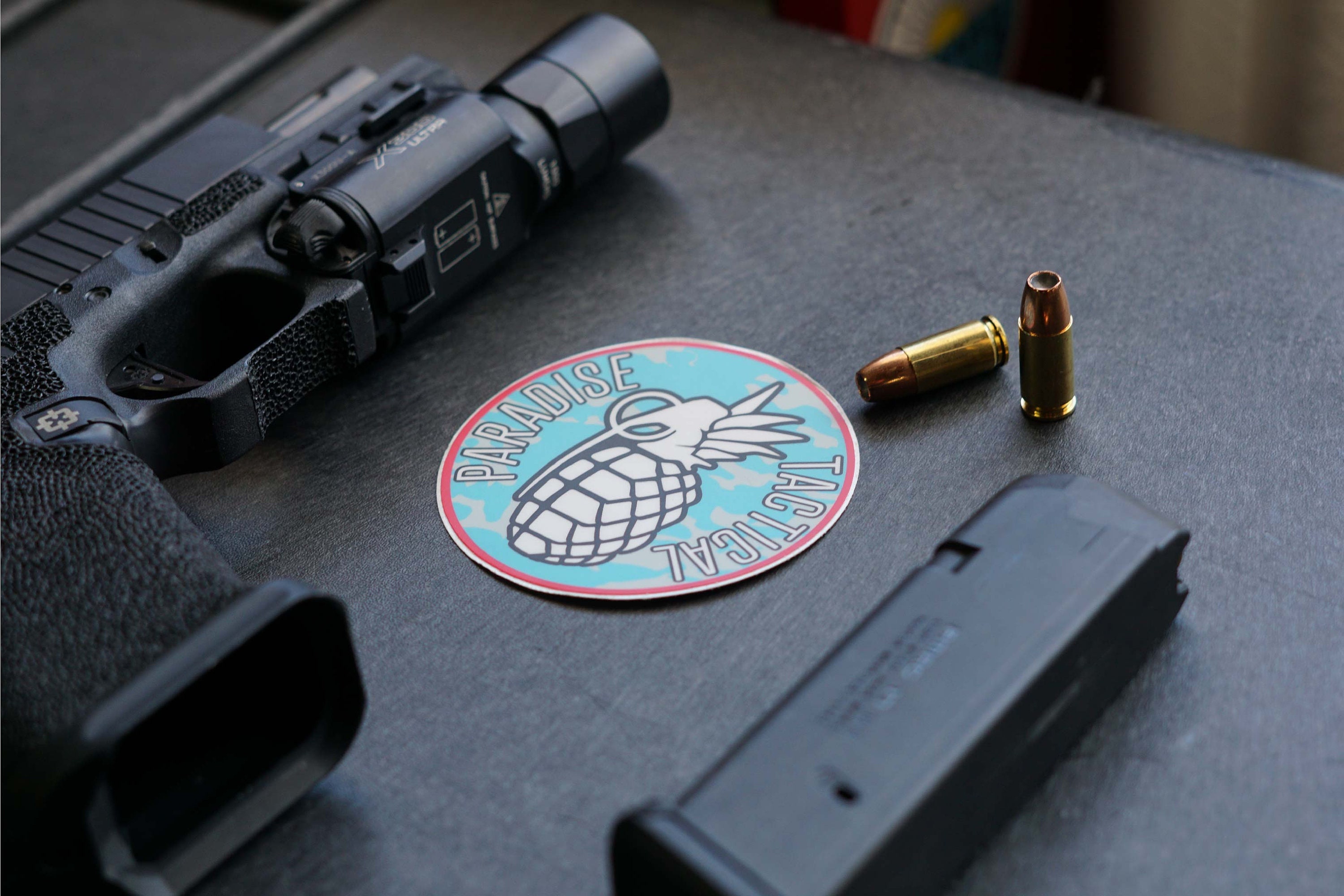 Paradise Tactical Ocean Cam Sticker - Etsy