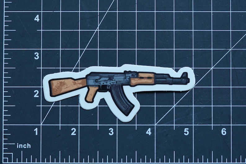 AK-47 Sticker (lord of War) - Etsy