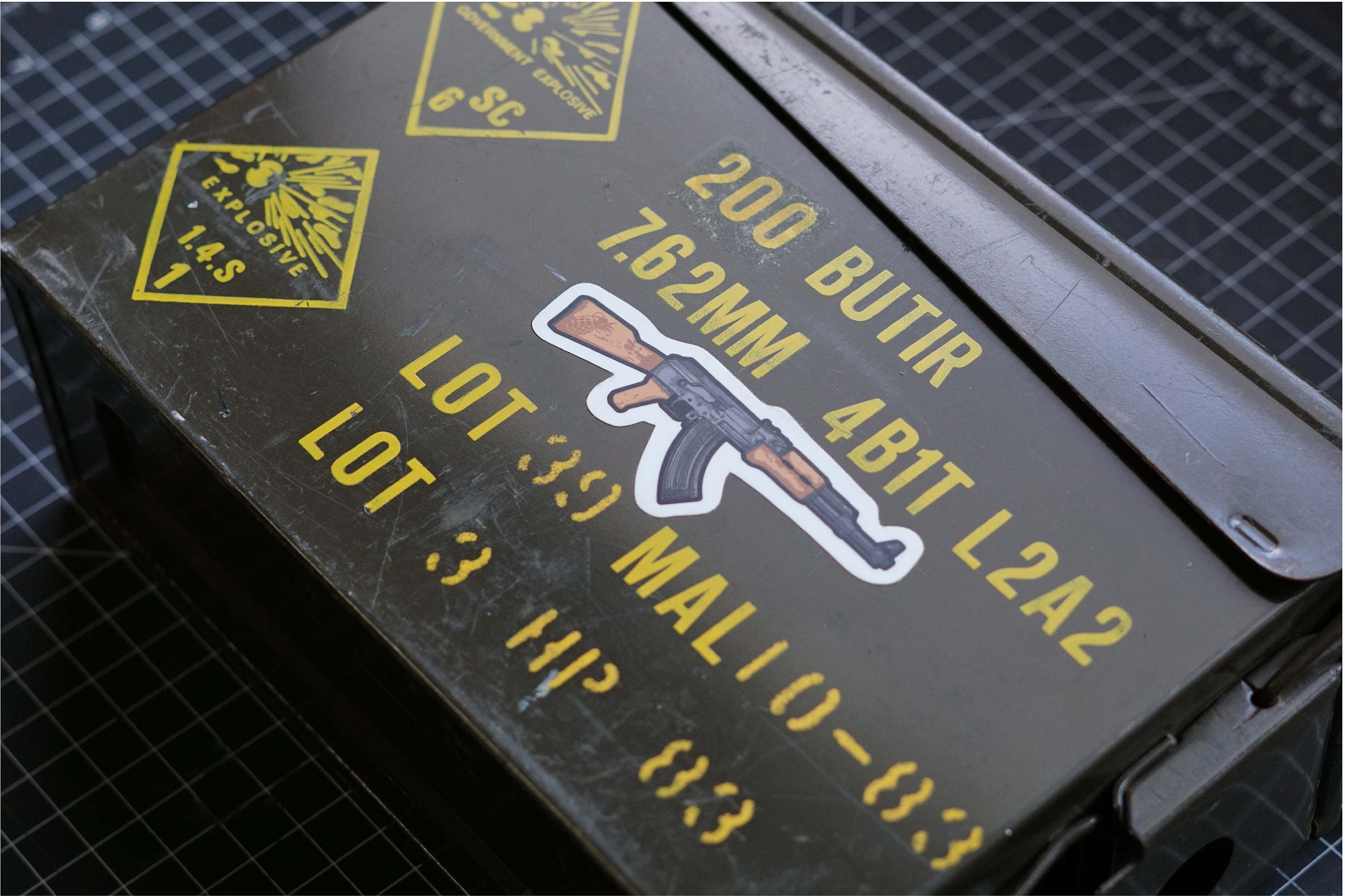 AK-47 Sticker (lord of War) - Etsy