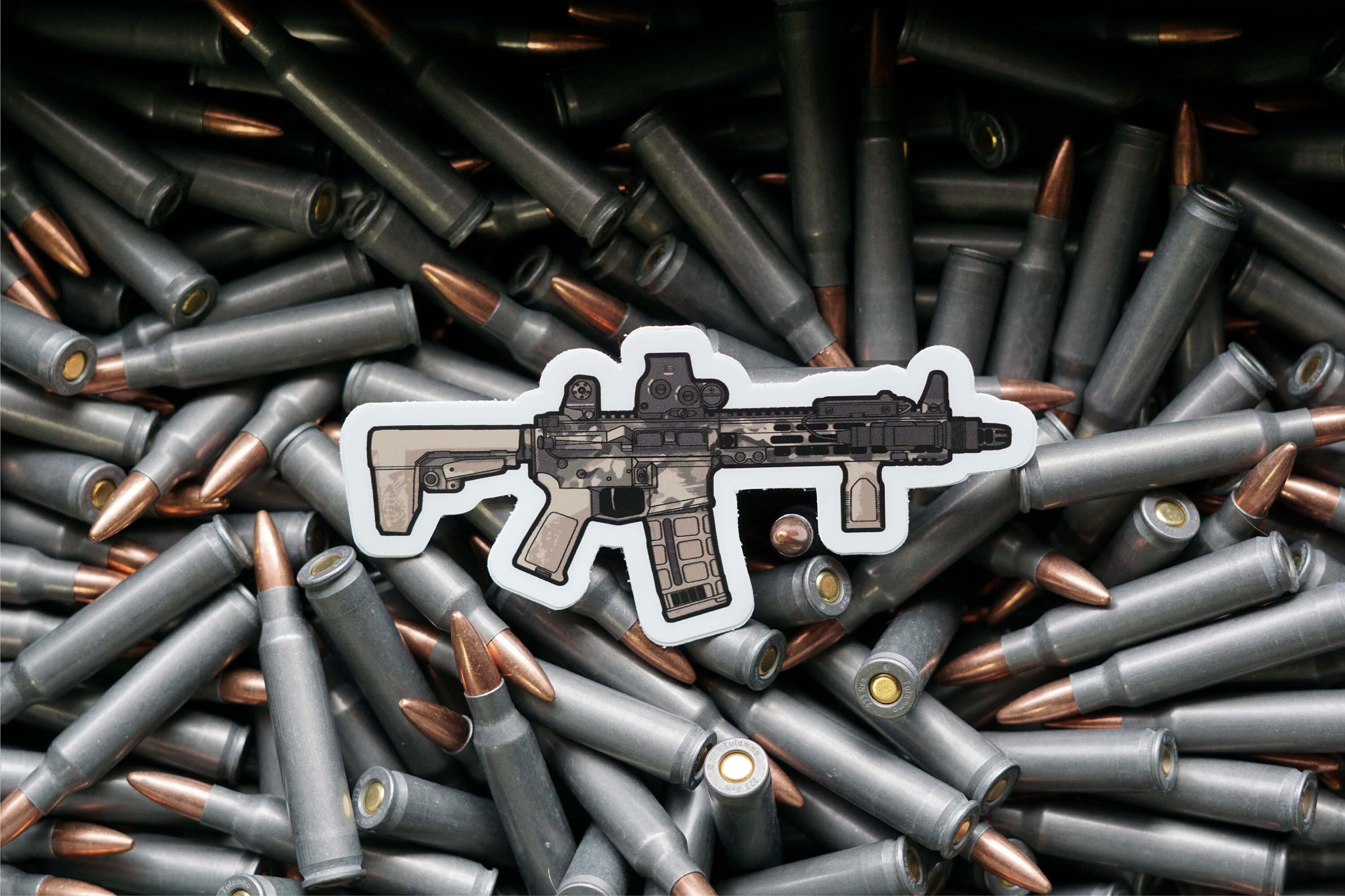 AR15 Sticker (SBR Boom Stick) - Etsy