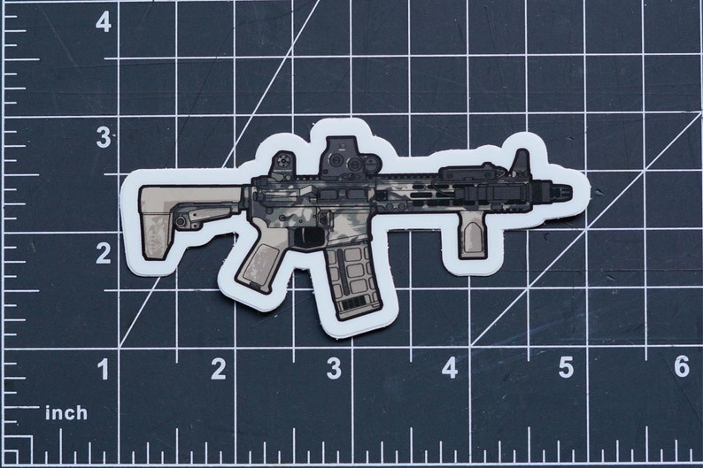 AR15 Sticker (SBR Boom Stick) - Etsy