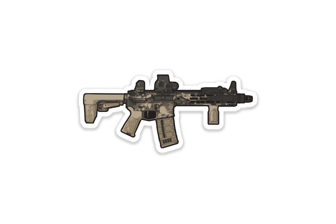 AR15 Sticker (SBR Boom Stick) - Etsy