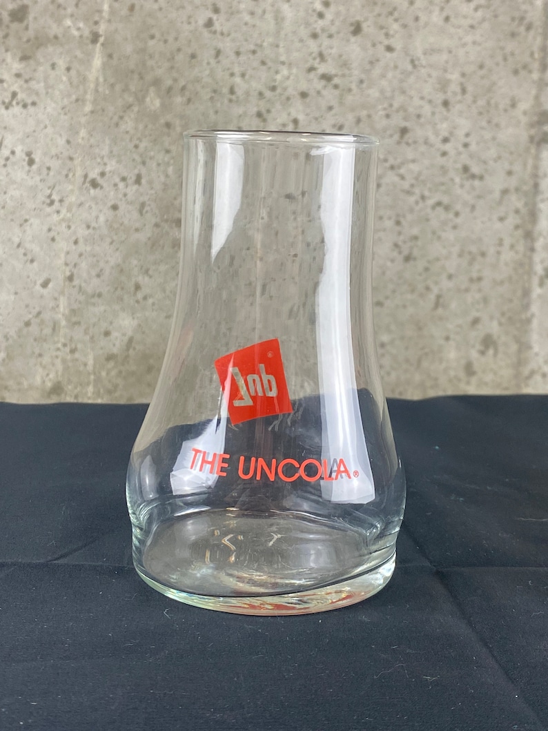 VINTAGE 7up "the Uncola" Upside Down 1970's Soda Pop Glass - Etsy